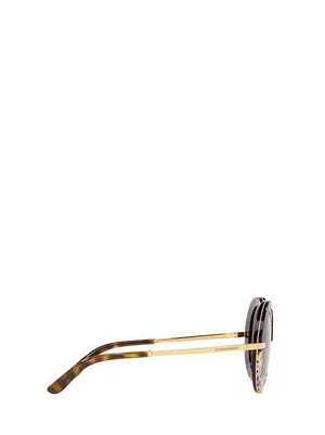 Dolce & Gabbana Dolce Gabbana Eyewear Round Frame Sunglasses