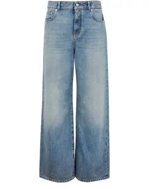 Alexander McQueen Straight-cut Jeans - Blue