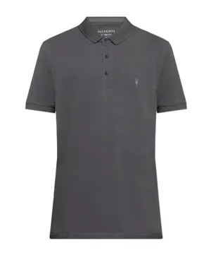 ALLSAINTS Short-sleeved Polo Shirt - Black