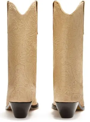 Isabel Marant Étoile Floral-patterned Pointed-toe Cowboy Boots
