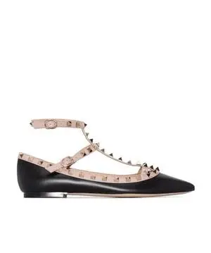 Valentino Garavani Rockstud Flat Pumps - Multicolor