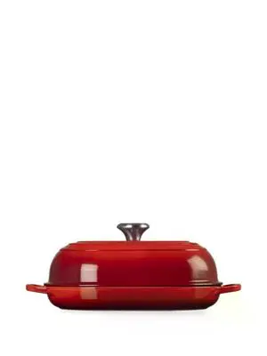 LE CREUSET Oval-shaped Bread Oven - Red