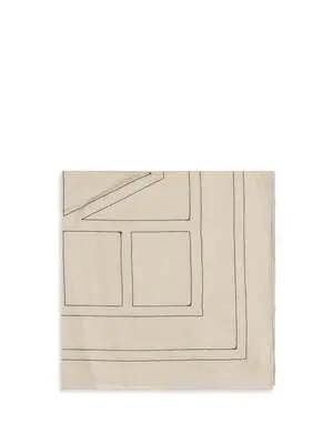 TOTEME Silk Scarf With Embroidery - Multicolor