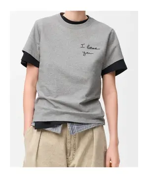 Loewe Anagram Embroidered Crewneck T-shirt