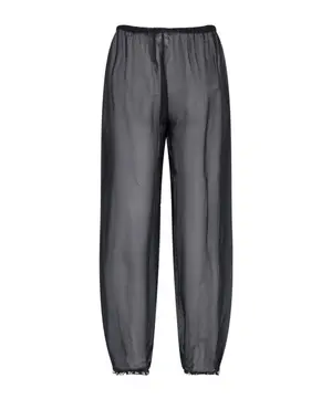 Paloma Wool Transparent Gathered Cuff Pants