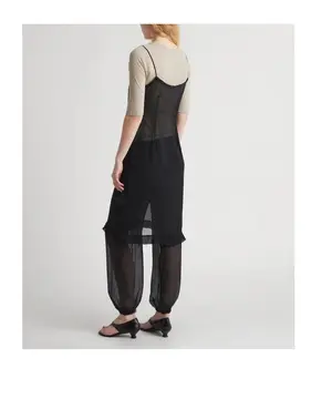Paloma Wool Transparent Gathered Cuff Pants