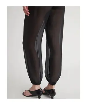 Paloma Wool Transparent Gathered Cuff Pants