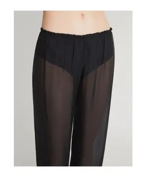 Paloma Wool Transparent Gathered Cuff Pants
