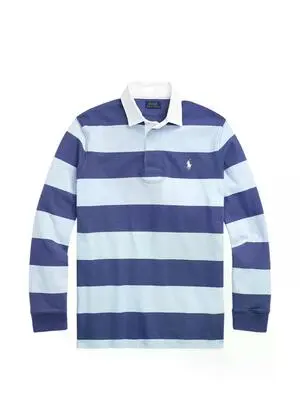 Polo Ralph Lauren Striped Iconic Rugby Shirt - Blue