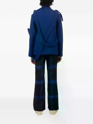 WALTER VAN BEIRENDONCK Alien Boxy Deconstructed Blazer