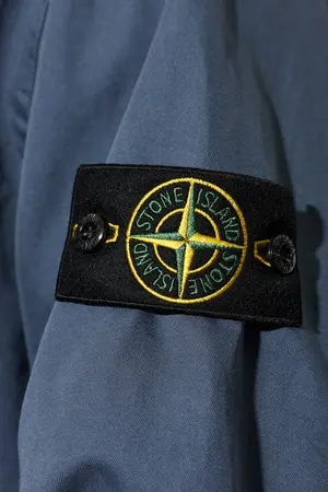 Stone Island Jacket With Logo Patch