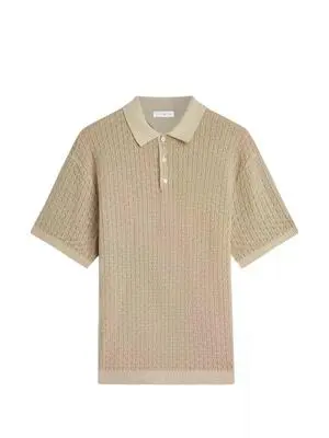 Tommy Hilfiger Basket-weave Polo Shirt