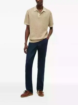 Tommy Hilfiger Basket-weave Polo Shirt