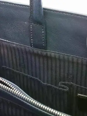 Fendi 2jours Leather Handbag