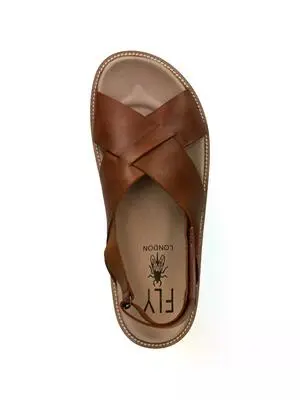 Fly London Crossover Strap Slingback Sandals