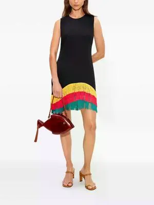 SIMONMILLER Bowie Fringe Trimmed Mini Dress