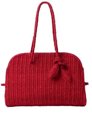 Jacquemus Le Turismo Raphia - Red