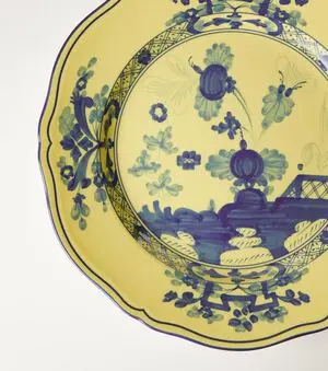 GINORI 1735 Oriente Italiano Porcelain Plate - Yellow