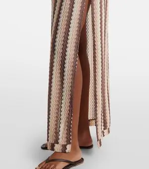 Melissa Odabash Mariah Knitted Maxi Dress