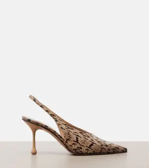 JIMMY CHOO Isa Slingback Pumps - Brown