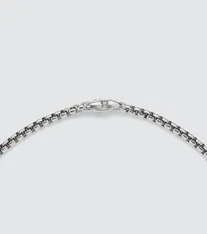 David Yurman Cross Station Sterling Necklace