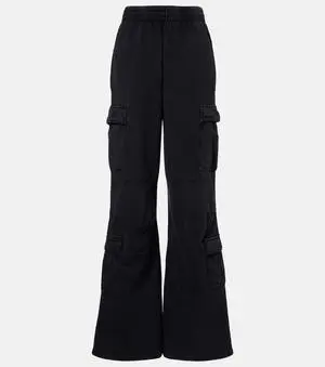 Balenciaga Cotton Cargo Pants - Black