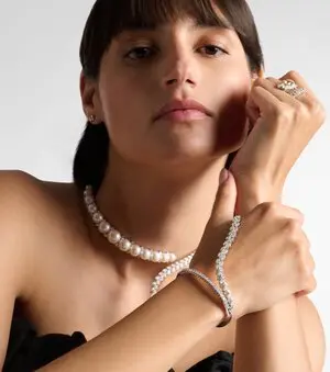Yeprem 18kt White Gold Diamond Bracelet