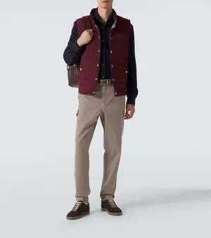 Brunello Cucinelli Cotton Cargo Pants