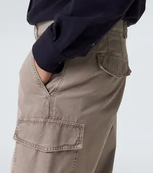 Brunello Cucinelli Cotton Cargo Pants