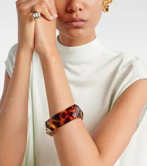 JIMMY CHOO Faceted Bangle