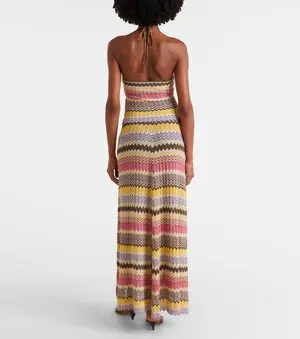 Faithfull The Brand Lamé Maxi Skirt