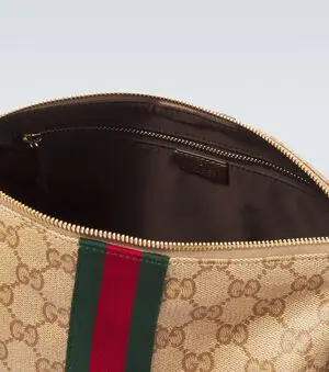 Gucci Small Gg Canvas Pouch - Beige