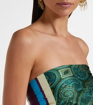 ALEMAIS Alémais Joni Printed Silk Twill Scarf