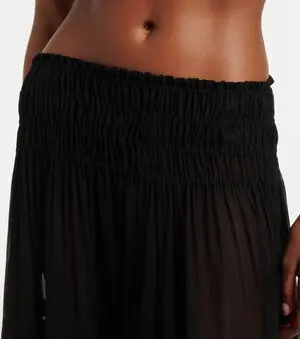 ERES Silk Chiffon Maxi Skirt