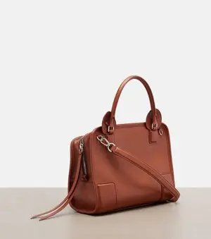 Loewe Amazona 180 Lion Medium Leather Tote Bag