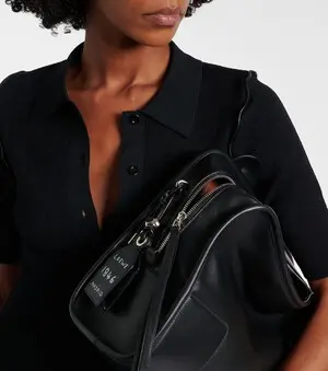 Loewe Amazona 180 Lion Intarsio Large Tote Bag