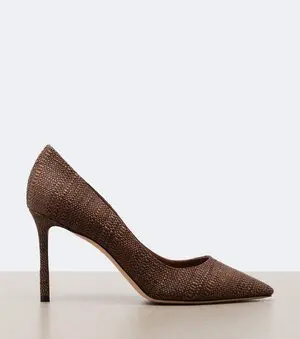 JIMMY CHOO Romy Woven Pumps
