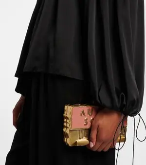 Chloé Off-shoulder Silk Satin Top
