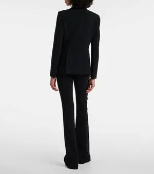 Altuzarra Fenice Blazer In Titan Melange - Black