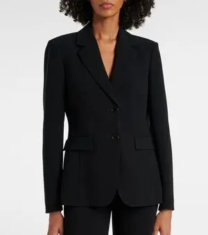 Altuzarra Fenice Blazer In Titan Melange - Black