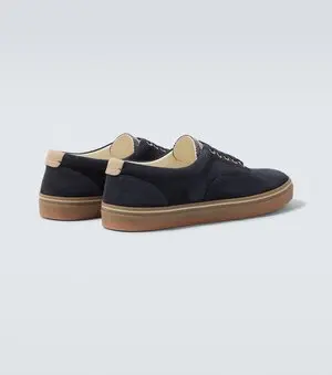 Brunello Cucinelli Suede Lace-up Sneakers