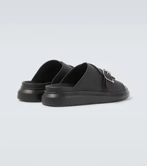 Alexander McQueen Hybrid Slides - Black
