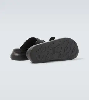 Alexander McQueen Hybrid Slides - Black