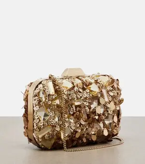 JIMMY CHOO Cloud Embellished Clutch