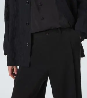 Giorgio Armani Pleated Tapered Trousers