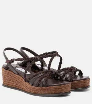 Jimmy Choo Square Toe Espadrilles