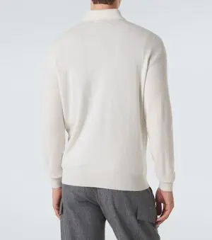 Brunello Cucinelli Cashmere Polo Sweater