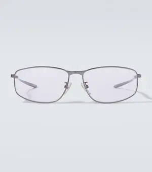 Balenciaga Metal Rectangle Sunglasses - Grey