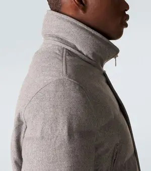 Brunello Cucinelli Wool Flannel Down Jacket