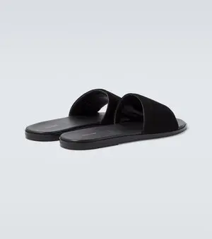 TOM FORD Suede Slides